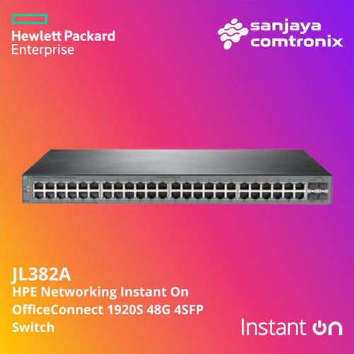 Jual HPE ARUBA JL382A OfficeConnect 1920S 48G 4SFP Switch JL382A ...