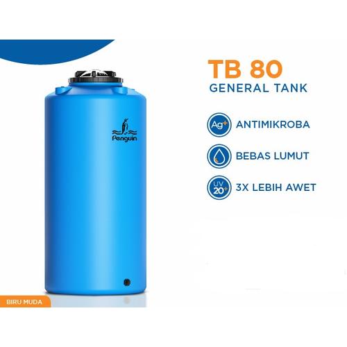 Jual Toren Tandon Tangki Air General Tank Penguin TB 80 800 Liter (Biru ...