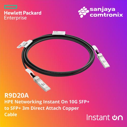 Jual HPE Networking Instant On R9D20A 10G SFP+ to SFP+ 3m DAC Cable ...