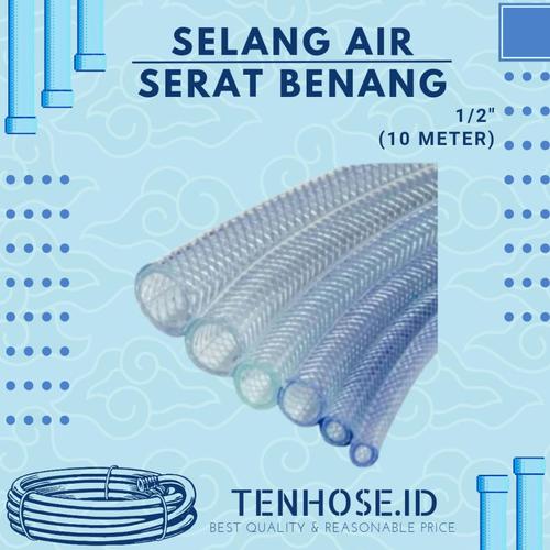 Jual Selang Air Serat Benang 1/2" Inch 10 Meter ( Harga Per 10 Meter ...