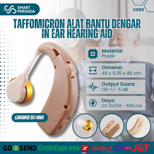 Jual Alat Bantu Dengar Telinga Pendengaran Orang Tua Tuli Ear Hearing Aid Baterai Isi Ulang USB ...