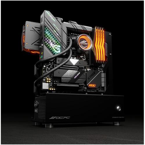 Promo OCPC Micro M-ATX Micro ATX ITX Open Case Casing PC - Hitam Cicil ...