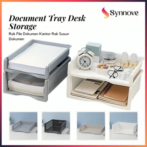 Jual Document Tray Desk Storage Rak File Dokumen Kantor Rak Susun ...