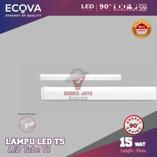 Jual ECOVA Lampu Neon LED TL T5 15W 90CM Tube Batten - Natural - Jakarta Barat - Kurnia Jaya ...