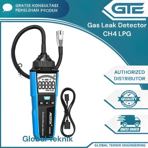 Jual Gas Leak Detector CH4 LPG Methane Ethane Monitor Mestek CGD02B ...