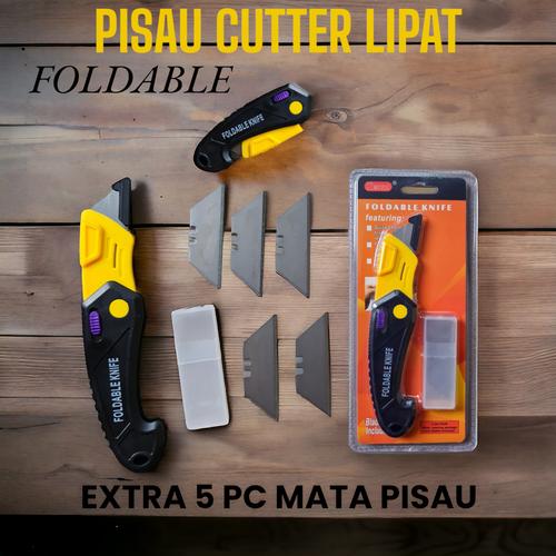 Jual PISAU CUTTER LIPAT PLUS 5PC MATA PISAU - Jakarta Pusat - YAMATO ...