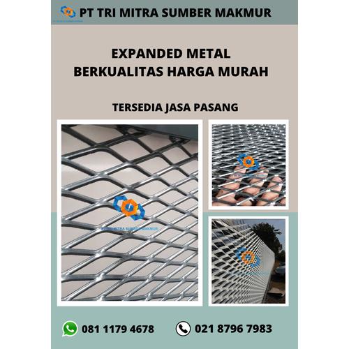 Jual EXPANDED METAL HARGA MURAH BESI HITAM DAN HDG - Kab. Bekasi - PT ...