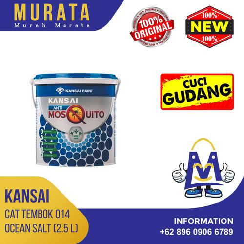 Jual Kansai - Cat Tembok / Dinding Mosquito 014 Anti Nyamuk Ocean Salt 2.5 L - Kota Bekasi ...