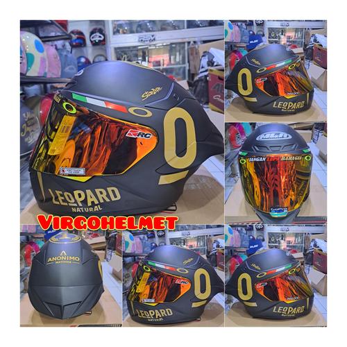 Jual HELM FULLFACE MLA PAKET GANTENG LEOPARD - M - Kab. Bekasi - Virgo ...