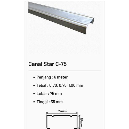 Jual Canal STAR 75 SNI - SEMUA UKURAN - T65 - Kota Medan - HomzKitz ...