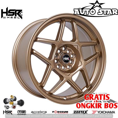 Jual Velg mobil hsr omuta R18 pcd 5x100-5x114,3 bronze cocok untuk ...