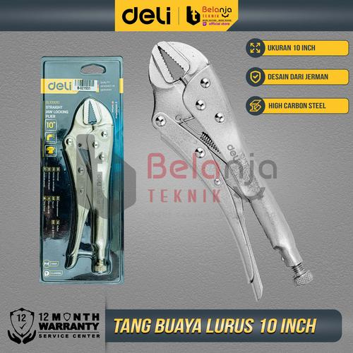 Jual Deli Tang Buaya Bengkok 10 Inch Vice Grip Locking Plier 10 ...