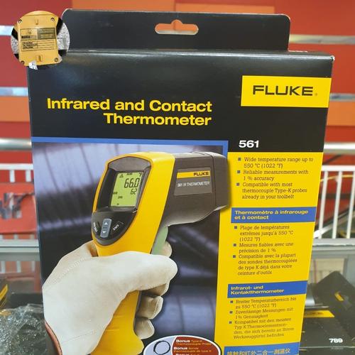 Jual Fluke 561 infrared dan contact Thermometer complite stik 1 meter ...