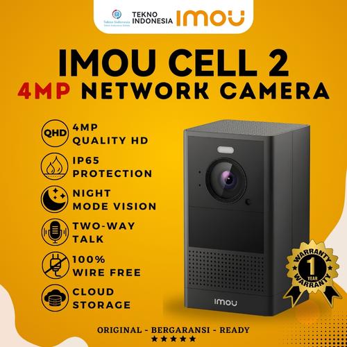 Jual CCTV IMOU Cell 2 4MP Full Color Night WiFi Battery IP Camera ...
