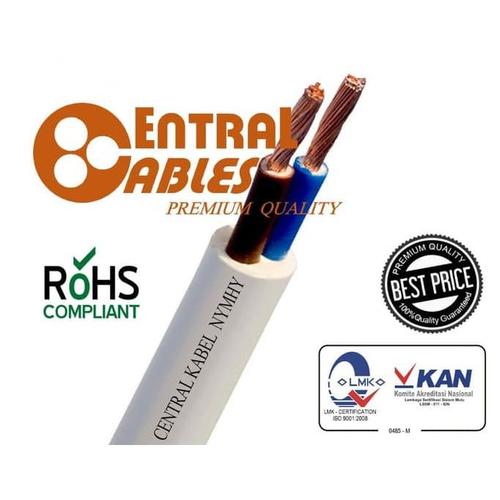Jual SNI Central Kabel NYMHY 2x0.75 Sqmm 500V 50M ( Kabel Listrik NYMHY ...