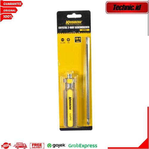 Jual Krisbow LRCTS2 Obeng Kristal 2 Arah 6x150 P2 Crystal 2Way ...