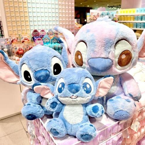 Jual Boneka Stitch & Angel Menggemaskan - Miniso Disney Fluffy Plush ...