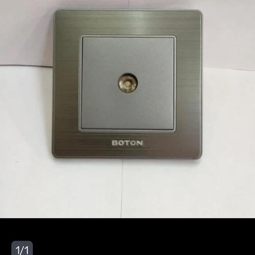 Jual BOTON GREY SOCKET/STOP KONTAK TV/ COLOKAN ANTENA MEWAH SNI ...
