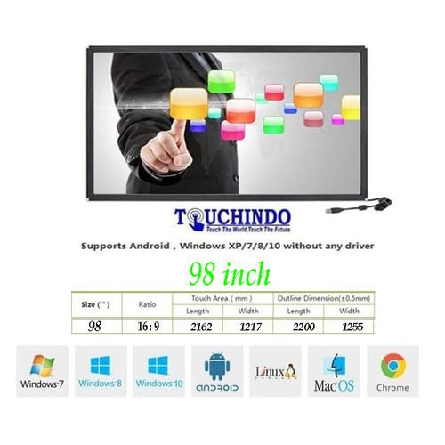 Jual Touchscreen Panel Overlay 98 Inch Multitouch Touchindo - Jakarta ...