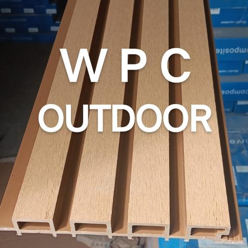 Jual WPC OUTDOOR WPC PAGAR WALLPANEL OUTDOOR KISI KISI LUAR - JATI 2.5M ...