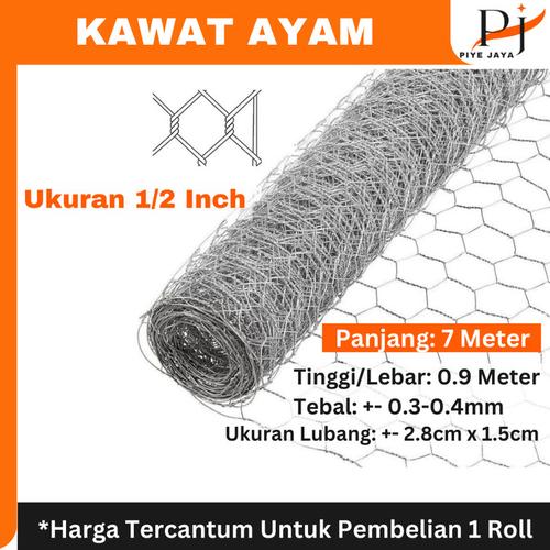 Promo Kawat Ram Pagar Jaring Kurungan Untuk Kandang Ayam Kelinci ...