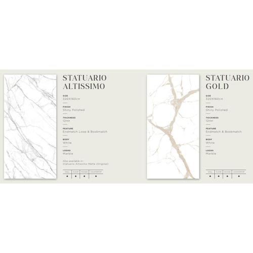 Jual GRANIT BIGSLAB MERK QUADRA UK 320X160CM TIPE STATUARIO ALTISSMO ...