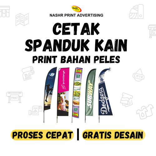 Jual CETAK SPANDUK KAIN / SPANDUK KAIN PELES / SPANDUK KAIN UMBUL-UMBUL ...