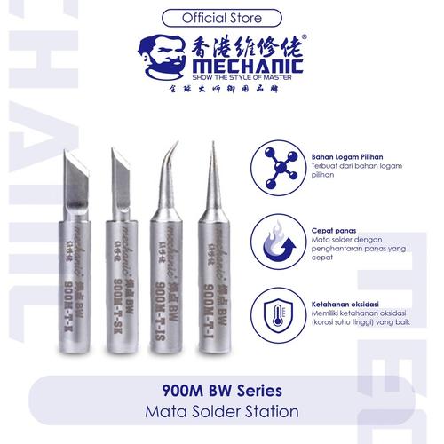 Jual Mechanic 900M BW Series Mata Solder Station - BW Soldering Tip Original - 900M-IS - Jakarta ...