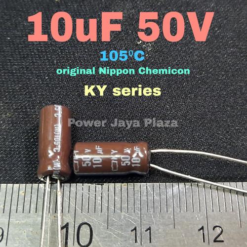 Jual Elco 10uF 50V 105⁰C original Nippon Chemicon - Kota Bandung ...