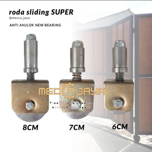 Jual Roda pintu sleding ukuran 6,7,8cm // solusi roda anti anjlog bahan ...
