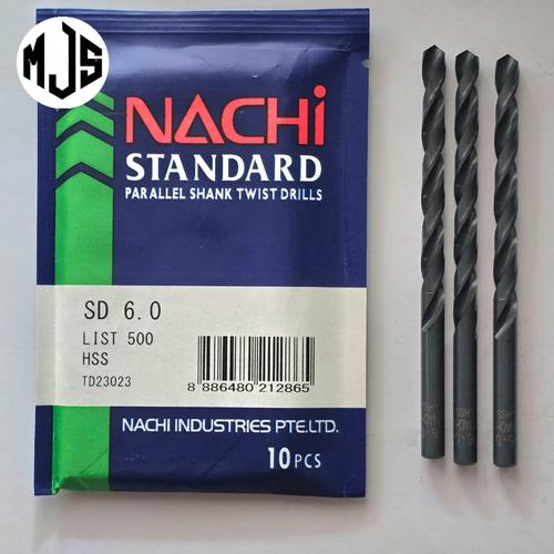 Jual Nachi 6 MM Mata Bor Besi HSS - Nachi Mata Bor Besi HSS 6 MM - Kab ...