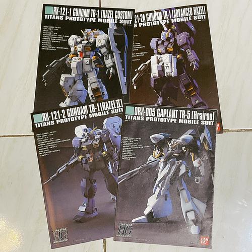 Jual HGUC Gunpla Advance Of Zeta Manual Set - Kota Bandung - Gunpla.Bdg ...