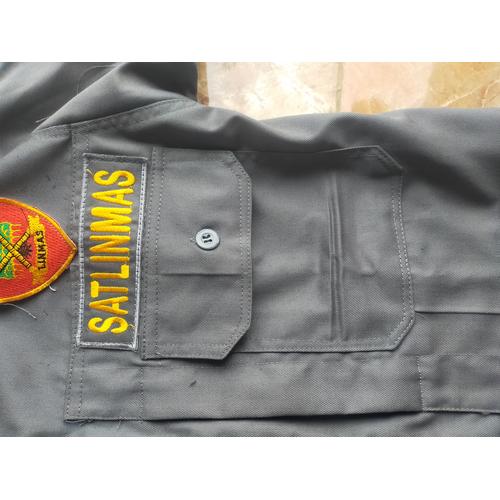 Jual [HEPTA CREATIVE] SERAGAM SATLINMAS MODEL TACTICAL SERAGAM LINMAS ...