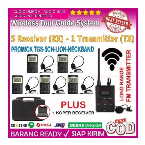 Jual Headphone Neckband Wireless Tour Guide Interpreter Audio Umroh Audio Haji Audio Interpreter ...