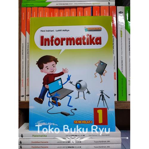 Jual Buku Informatika Kelas 1 SD Kurikulum Merdeka Yudhistira - Jakarta ...