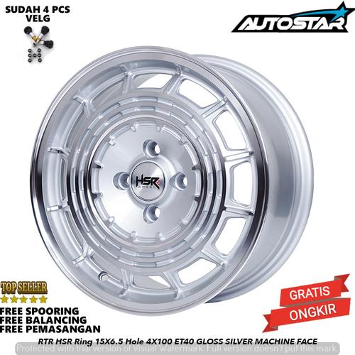 Jual velg hsr wheel cocok brio yarus jazz vios city freed corolla ...