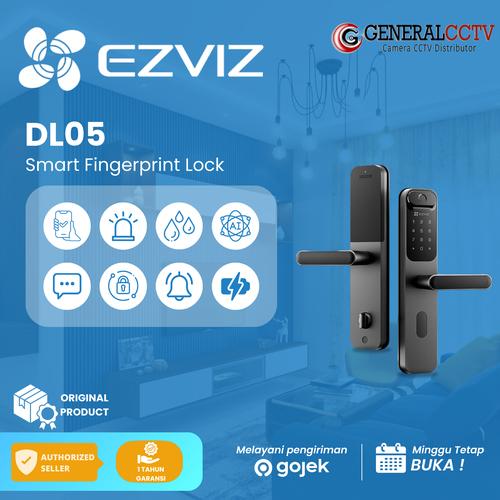 Promo Ezviz Smart Lock DL05 Smart Fingerprint Lock Cicil 0% 3x ...