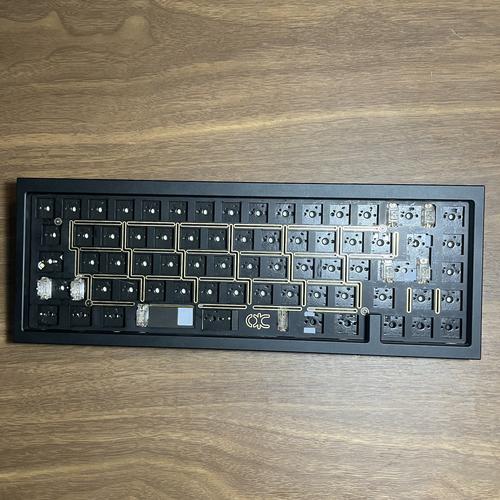 Jual QK65 R2 - Mechanical Keyboard - FR4 - BLACK - MIRROR bottom ...