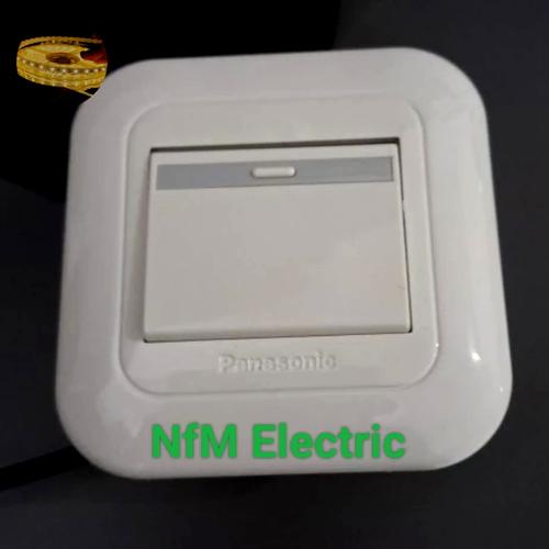 Jual Panasonic Saklar Engkel Mata Besar/ Saklar Tunggal Besar/ Saklar 1 ...