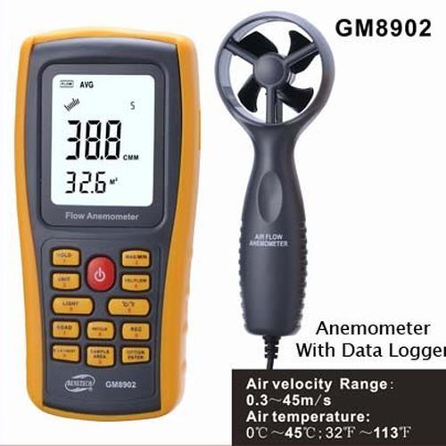 Jual Anemometer Data Logger USB - Ukur Kecepatan Angin Wind Meter ...