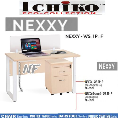 Jual MEJA KANTOR NEXXY -WS.1P.F + NEXXY DRAWER - WS.1P.F (MEJA+LACI ...