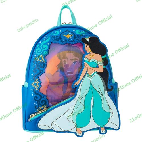 Jual Loungefly Disney Princess Jasmine Lenticular Mini Backpack - Kab ...