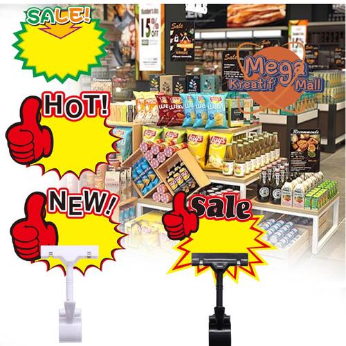 Jual Price Tag Price Tag Jepit New Tag Kartu Promo Sale Penjepit Label ...