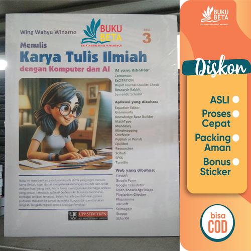 Promo Menulis Karya Tulis Ilmiah dengan Komputer-Wing Wahyu Winarno ...