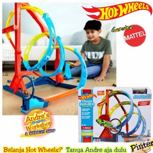Jual Hotwheels track Corkscrew Twist Kit oriMattel Hot Wheels track ...