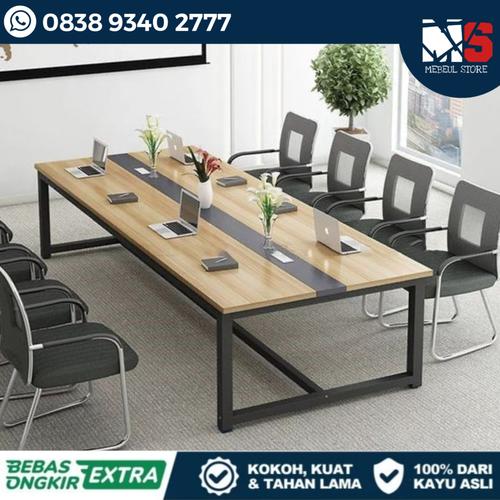 Jual meja meeting premium - meja meeting kantor - meja rapat 240 × 120 ...