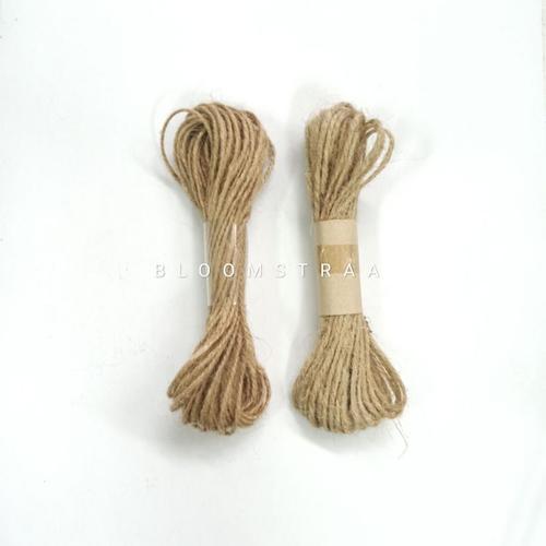 Jual Hemp Rope 2mm 3ply 10meter Tali Rami Tambang Goni 3 ply Natural ...