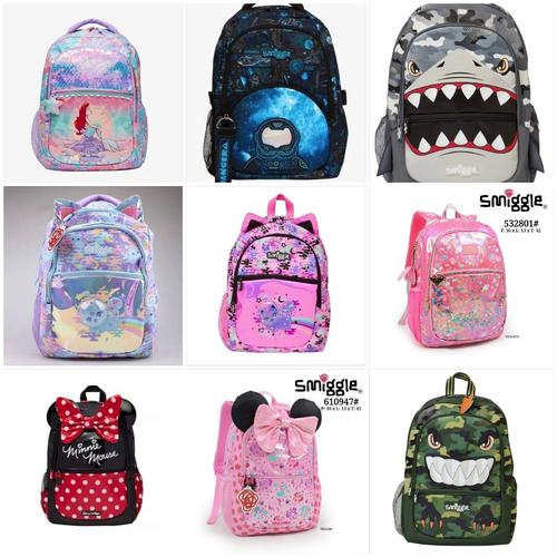 Jual Tas Smiggle Backpack Ariel, AstroGalaxy, Shark Buds, Kitty, Uni ...