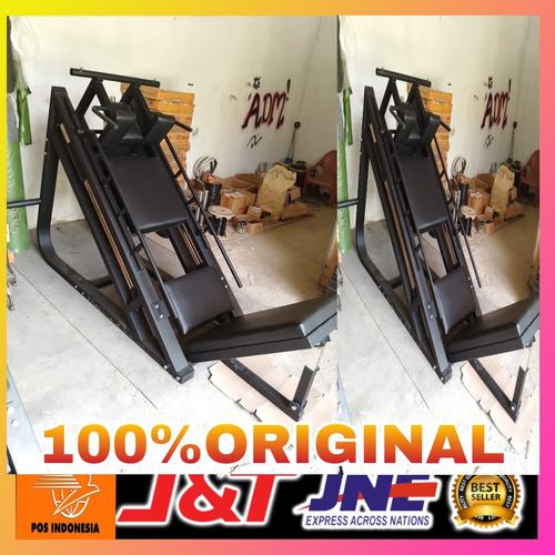 Jual leg press machine+hack squat-adm(original)leg press-leg press ...