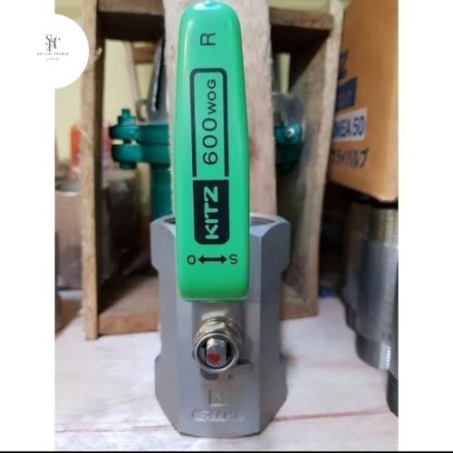 Jual BALL VALVE KITZ STAINLESS 600 WOG DRAT 3/4" INCH / STOP KRAN KITZ SS316 - Jakarta Barat ...